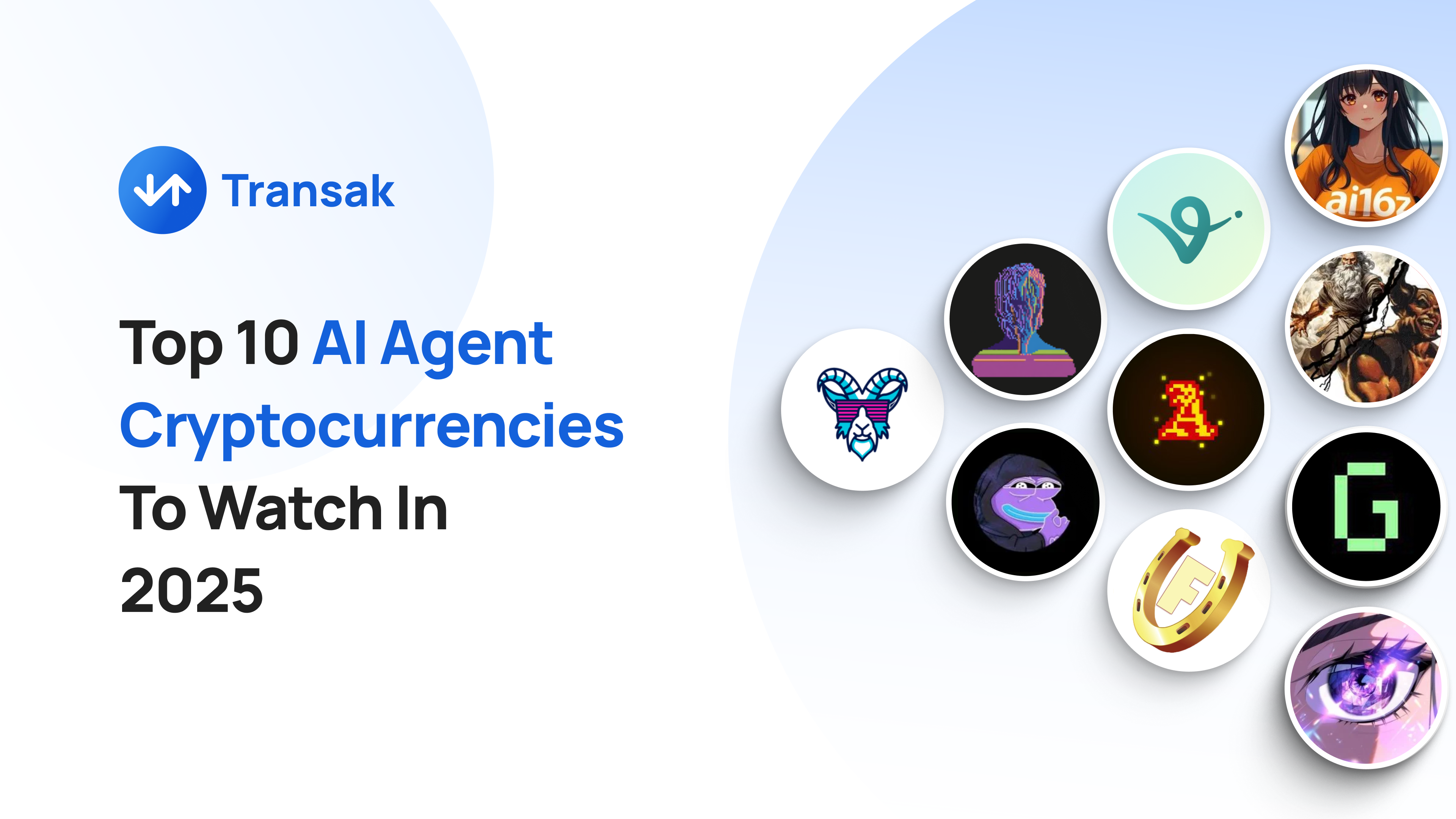 Top 10 AI Agent Cryptocurrencies To Watch In 2025 | Transak